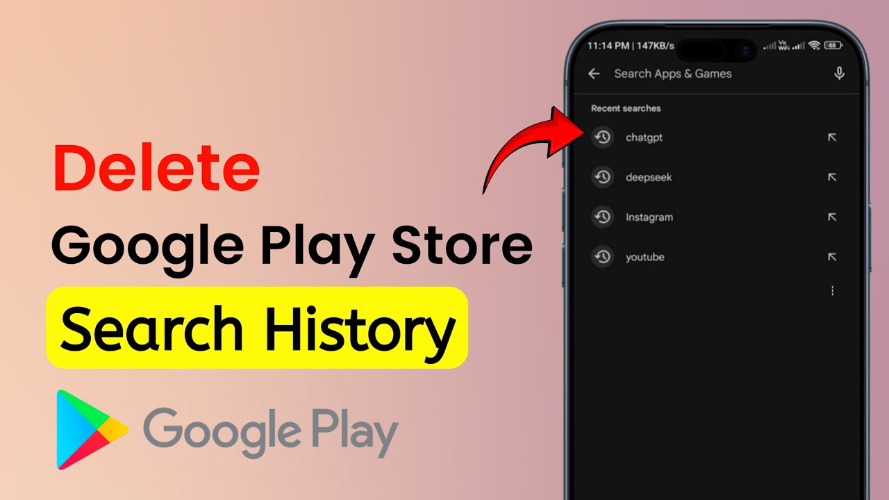 How To Delete Google Play Store Search History 2025 (Clear Recent ...