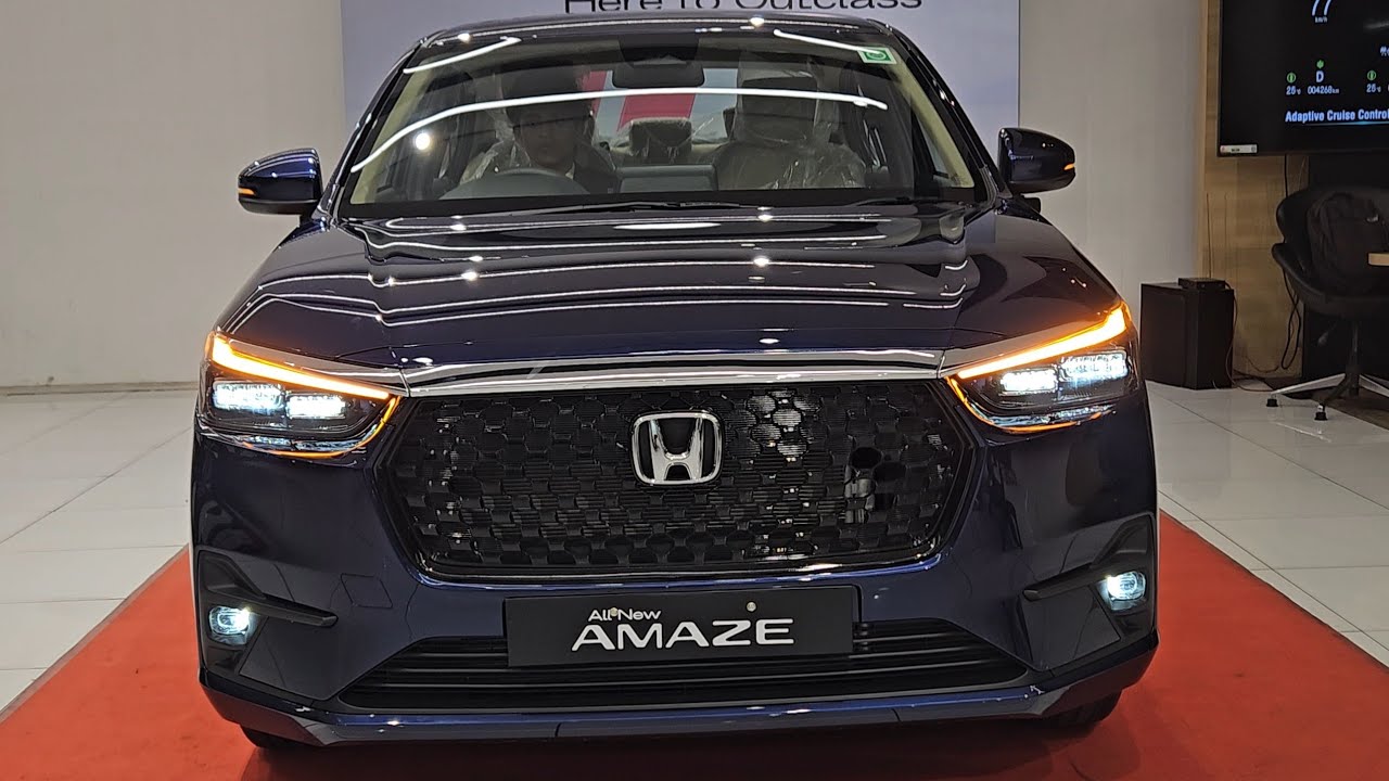 🔥All New 2024 Honda Amaze ZX MT Top Variant ex ₹ 9.70 Lakh 🔥 - YouTube