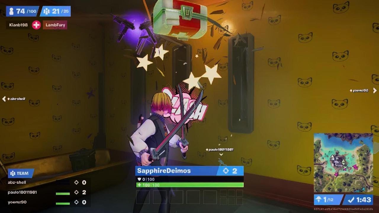Fortnite Absolute Doom Squad (Chapter 5 Season 4 Zero Build) - YouTube
