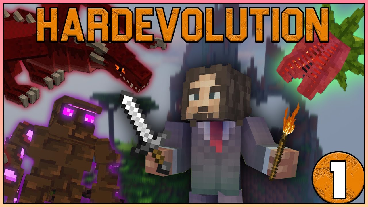 НАЧАЛО САМОЙ СЛОЖНОЙ ТЕХНО-RPG СБОРКИ · HardEvolution McSkill · Майнкрафт выживание с модами 1. ...