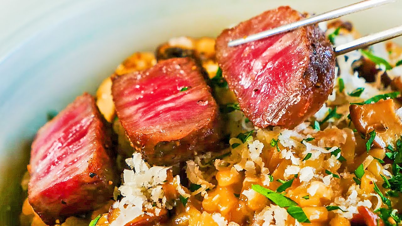 WAGYU BEEF RISOTTO (Amazing) - YouTube