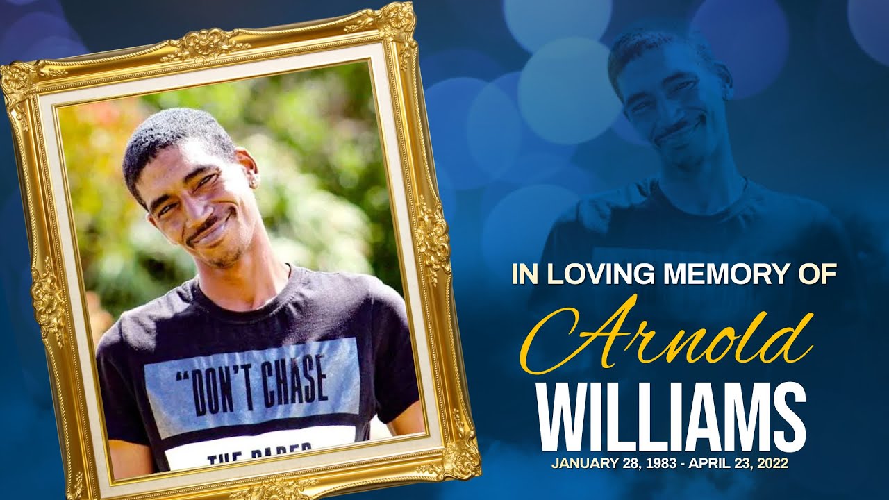 Celebrating the life of Arnold Williams - YouTube
