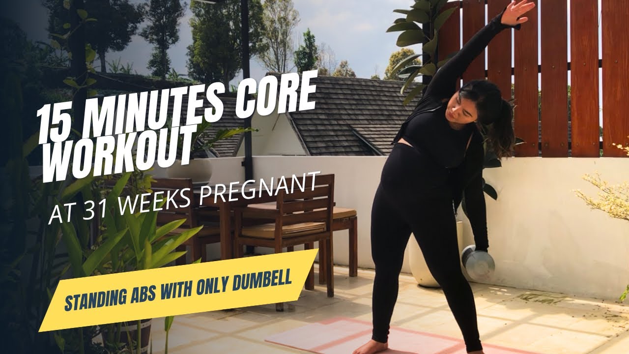 31 Weeks Pregnant? Try This 15-Minute Deep Core Workout You Can Do at ...
