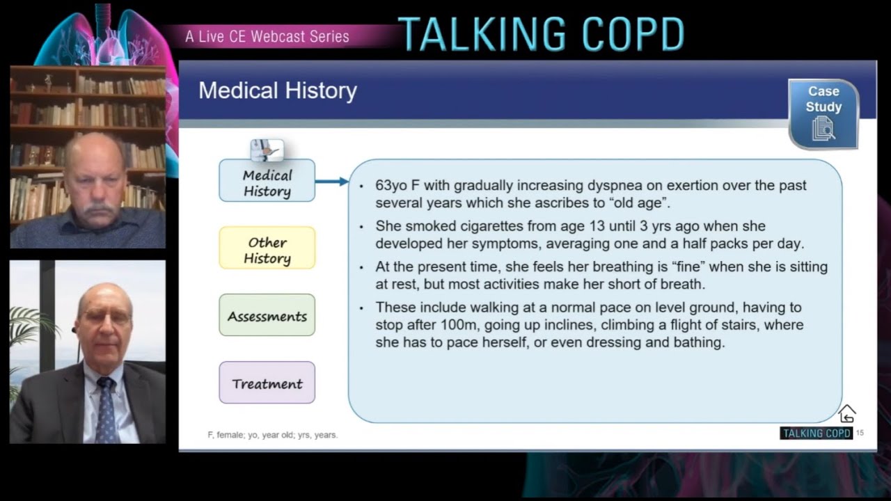 Advanced Clinical Case Studies to Improve the Burden of COPD - YouTube