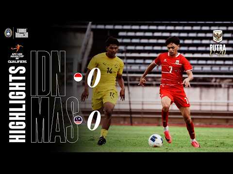 HIGHLIGHTS | Indonesia vs Malaysia - AFC U20 Asian Cup 2027 Qualifiers