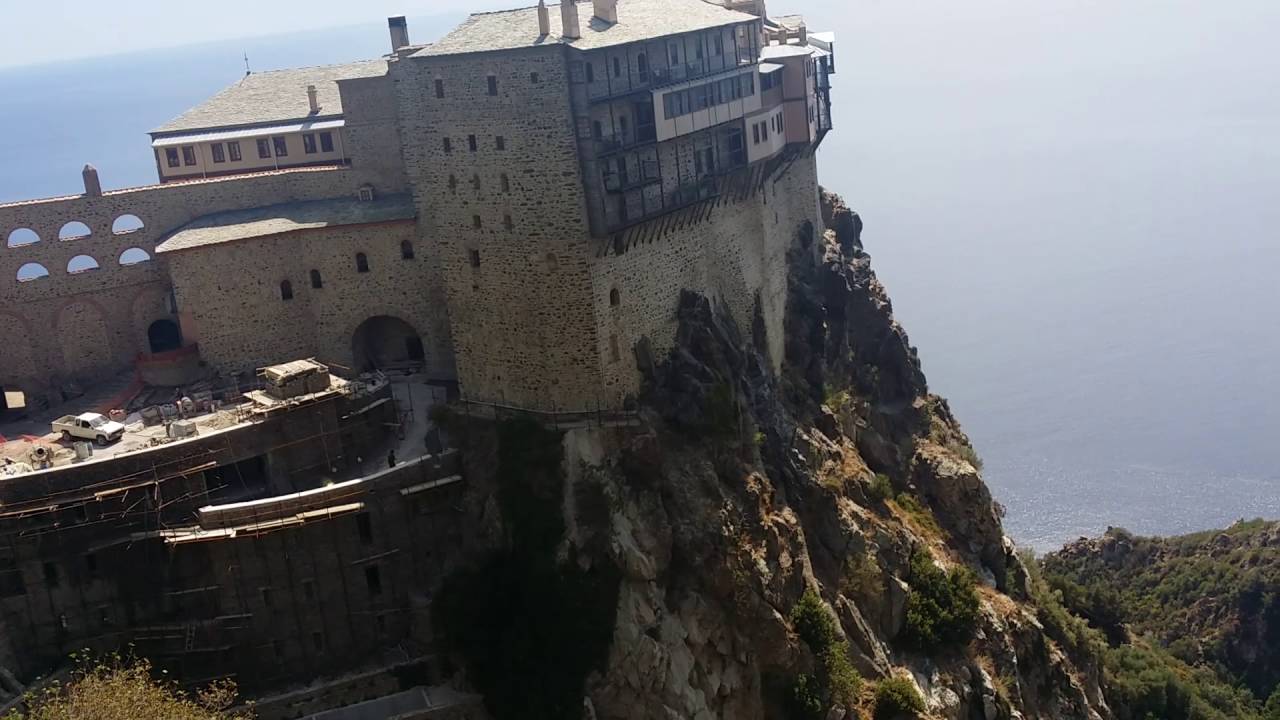 ΙΕΡΑ ΜΟΝΗ ΣΙΜΩΝΟΣ ΠΕΤΡΑΣ ΑΓΙΟΝ ΟΡΟΣ 1257 Μ.Χ 02/09/2016 - YouTube