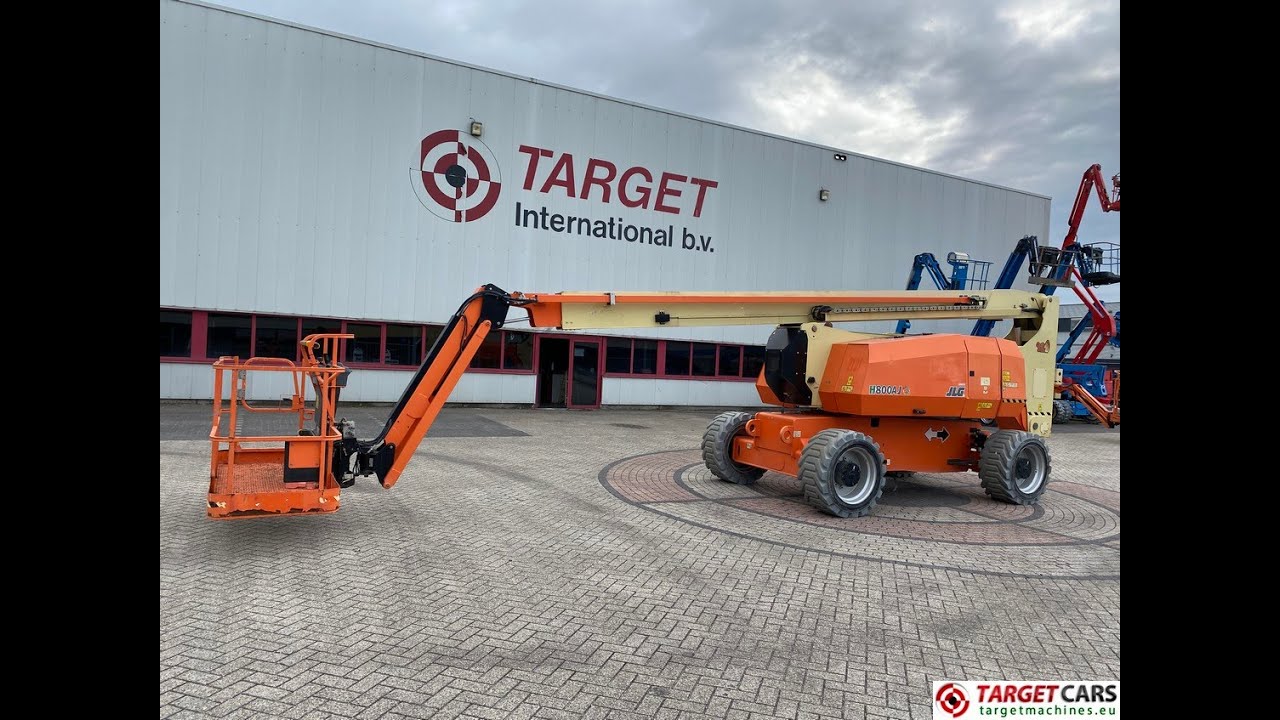 783121 JLG H800AJ HYBRID ARTICULATED 4x4 BOOM WORK LIFT W/JIB 2638CM ...