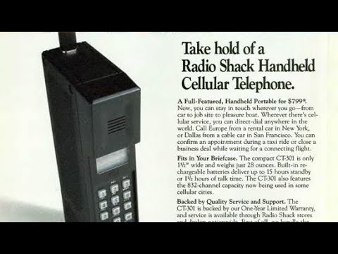 Radio Shack portable phones for Christmas - YouTube