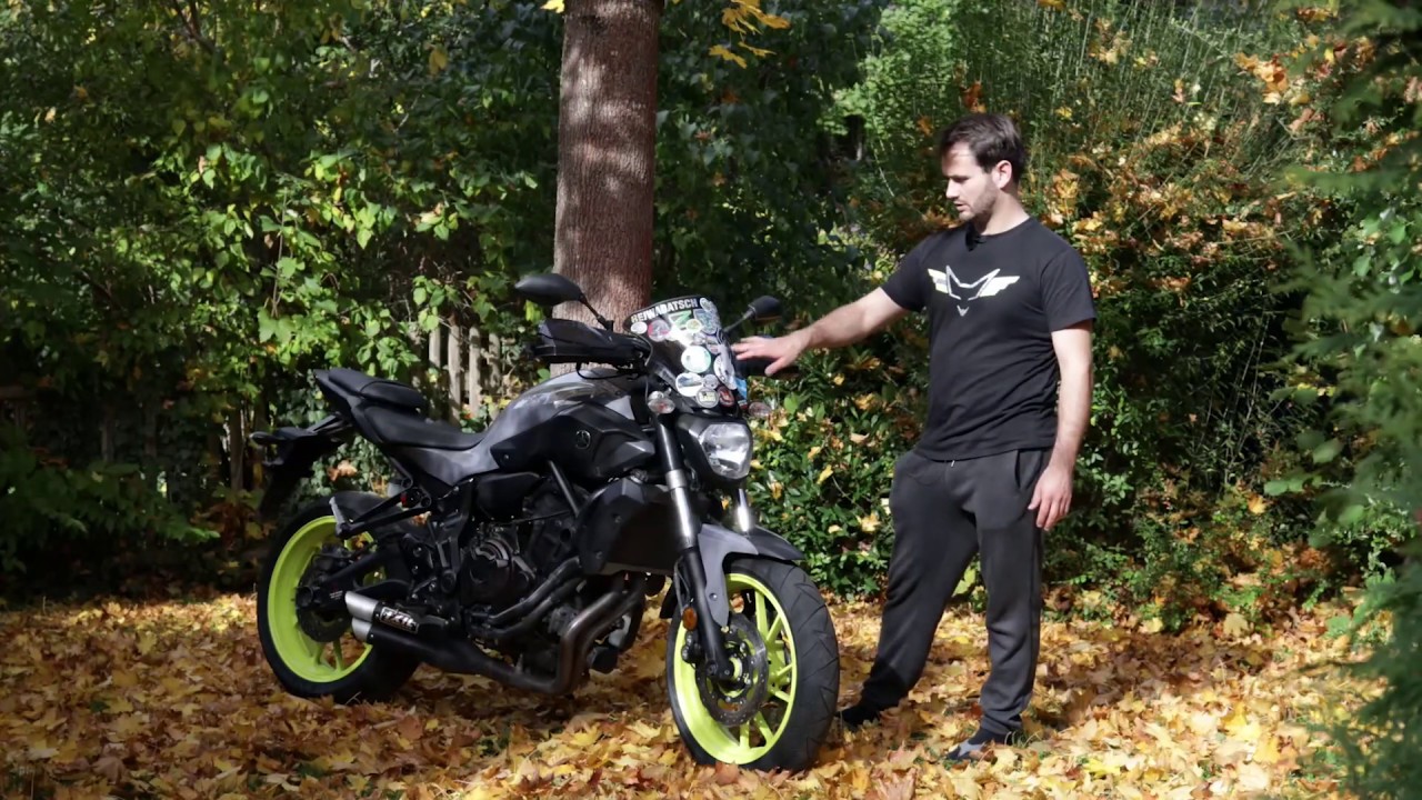 Yamaha MT07 RM17 - Fazit nach 45.000km - YouTube