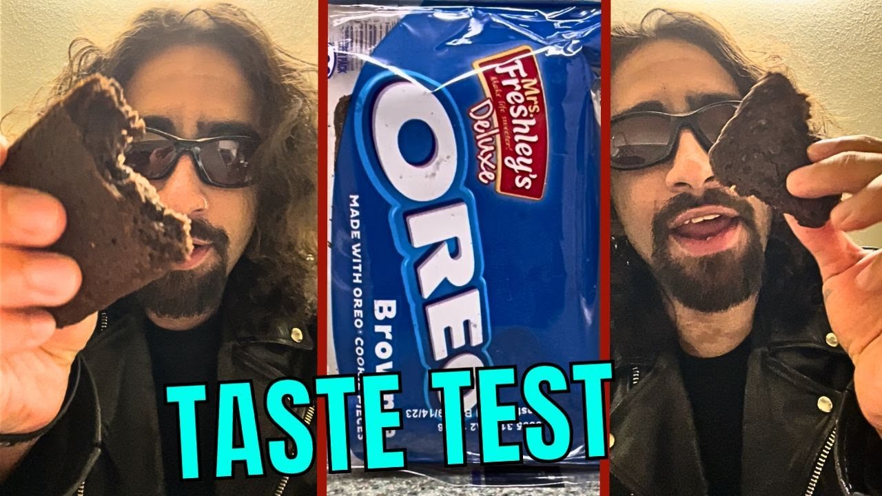Oreo Brownie Taste Test - YouTube
