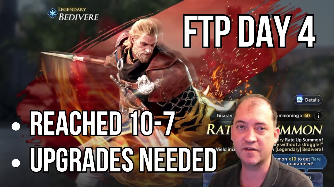 FTP Day 4 progression (King Arthur Legends Rise) - YouTube