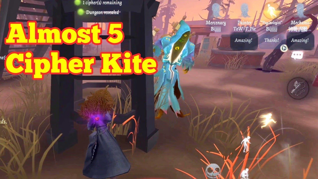 [Identity V] 4.8 cipher kite - Ada Rank - YouTube