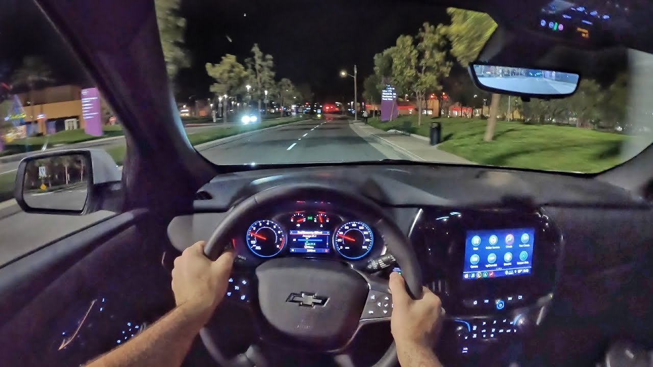 2022 Chevrolet Traverse RS AWD POV Night Drive (3D Audio)(ASMR) - YouTube