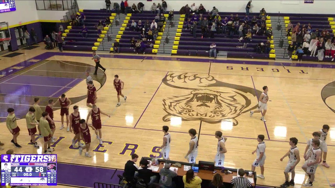Tekamah-Herman High School vs Lyons-Decatur Northeast Mens Varsity ...