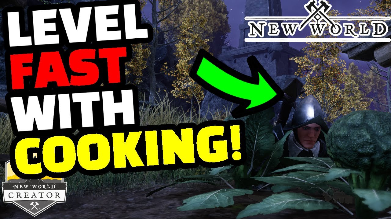 New World - The BEST PLACE to Farm BROCCOLI to POWER LEVEL COOKING ...
