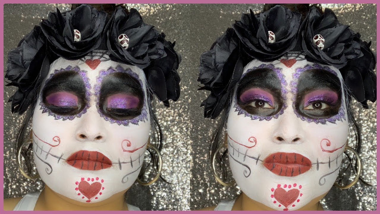 CATRINA MAQUILLAJE SENCILLO + ECONOMICO || DIA DE LOS MUERTOS | Mini ...
