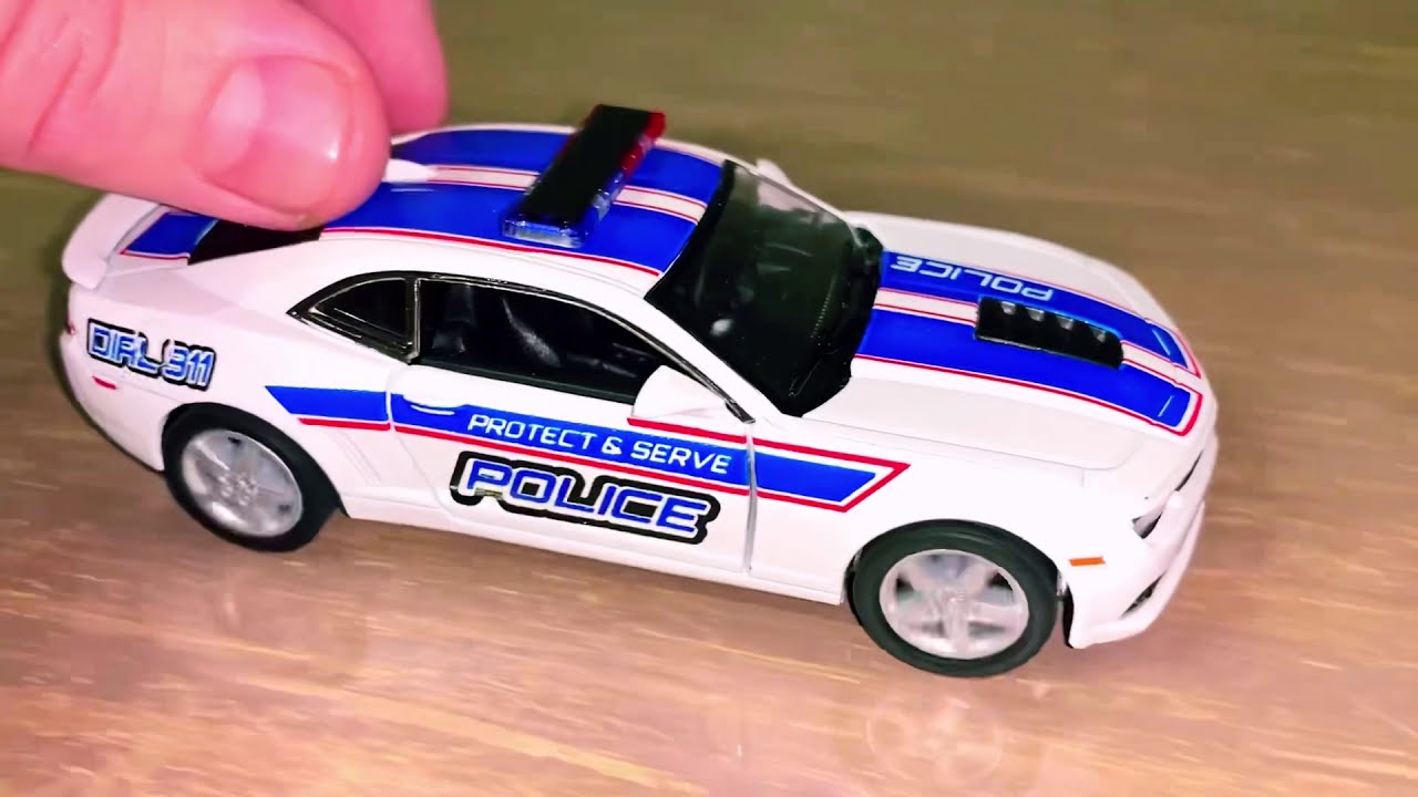 Police Cars For Kids Driving And Forming In Line (Video For Kids) - YouTube