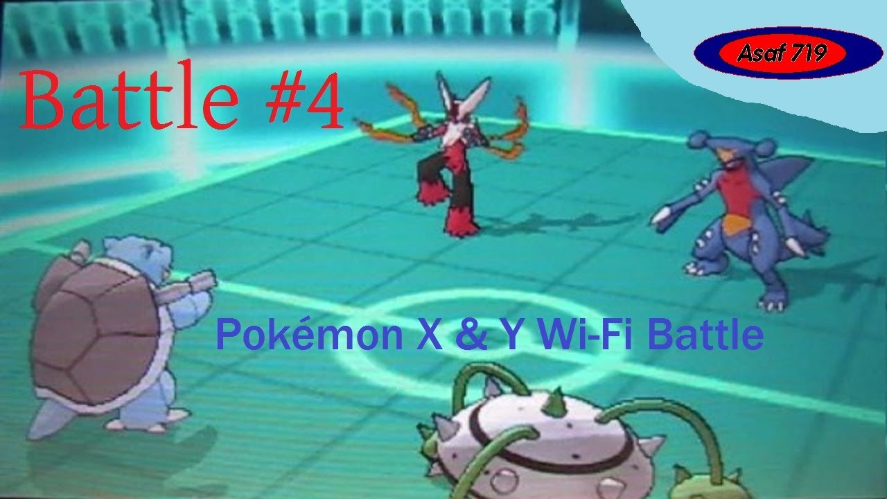 Pokémon X & Y | Wi-Fi Battle #4 | Double Battle Action! - YouTube
