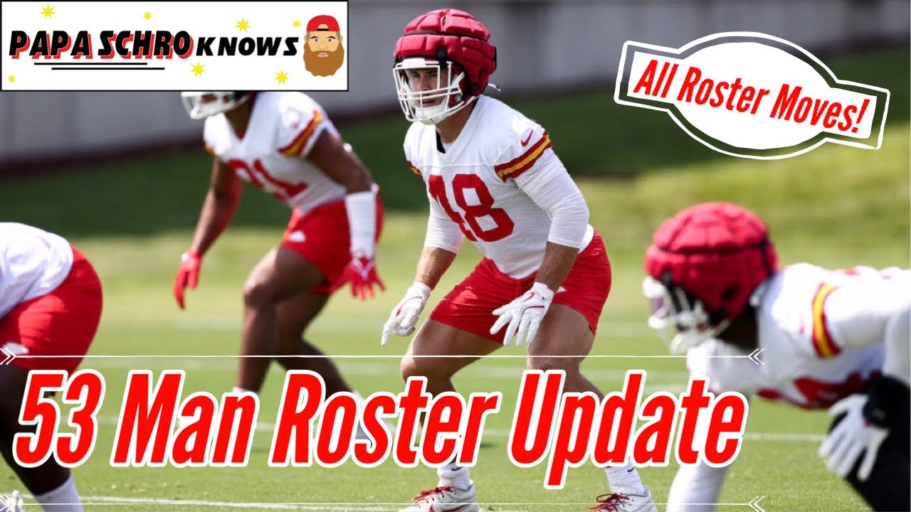 53 Man Roster Update | Cut Day! - YouTube