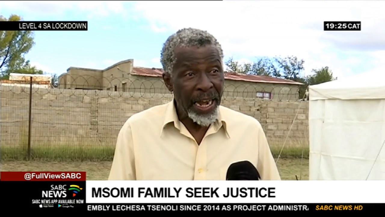 Msomi family in Newcastle, KZN, seek justice - YouTube