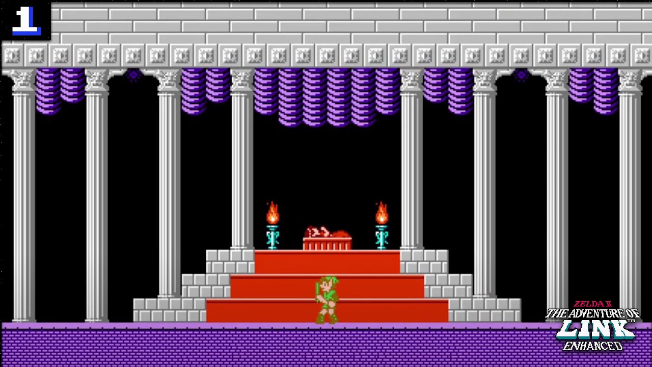 Legend of Zelda 2 - The Adventure of Link Enhanced PC - Part 1 - YouTube
