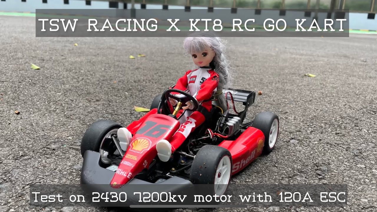 Thunder Tiger 雷虎 KT8 7200KV motor 摩打 + 120A ESC 電變 @ 天水圍公園遙控車場 TSW ...