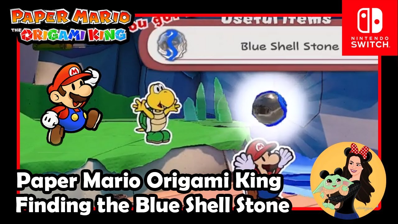 Find the Blue Shell Stone - Paper Mario; The Origami King - (Nintendo ...