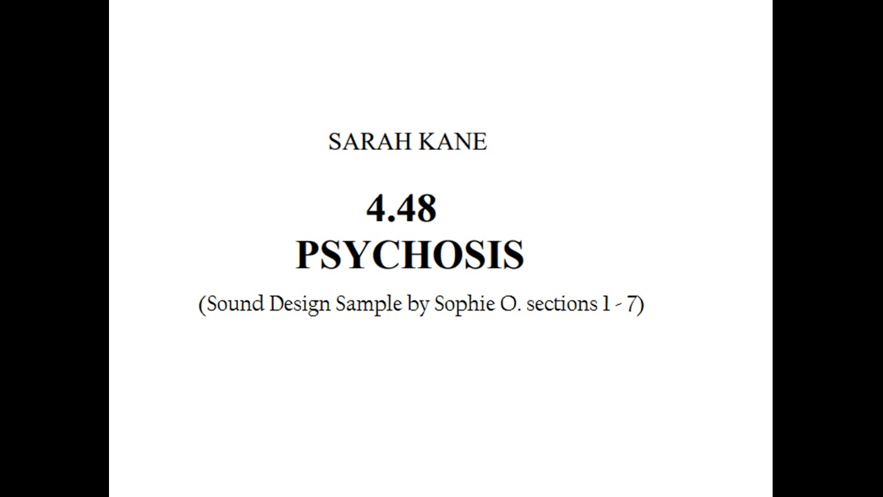 4.48 Psychosis Sound Design Sample (1-7) - YouTube