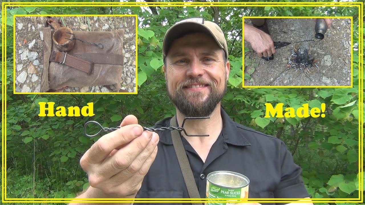 Easy DIY Rustic Bushcraft Fork - YouTube