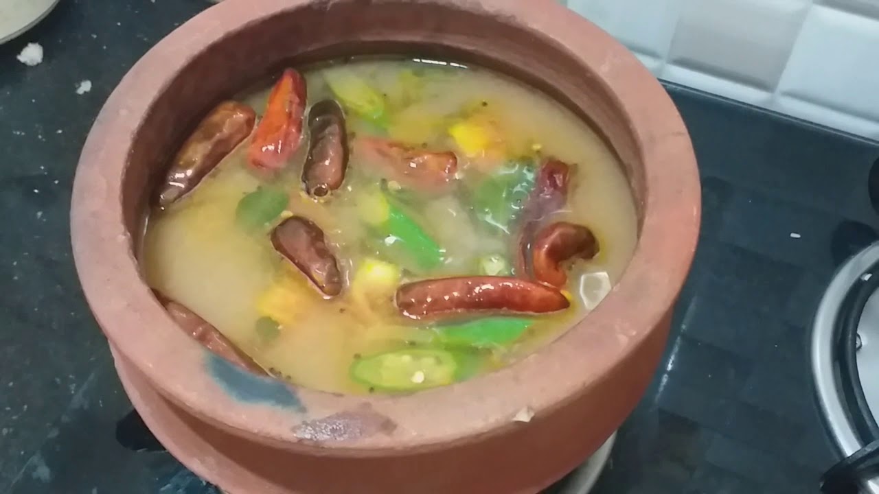 Traditional kalani puli saaru #!!| clay pot cooking#!!| கிராமத்து களனி ...