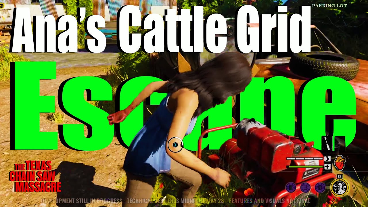 Ana's Final Girl Slaughter House Parking Lot Escape 🔌 Gameplay | Texas ...