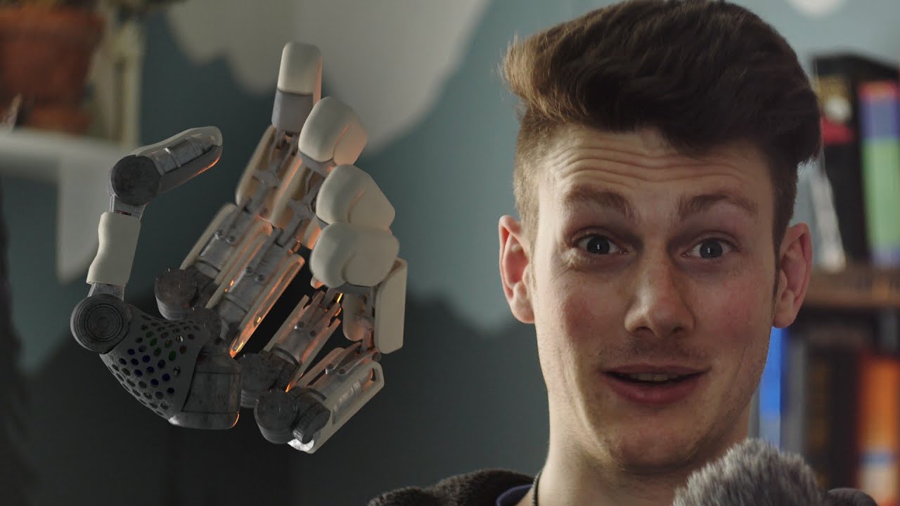 Robot Hand VFX (blender breakdown) - YouTube