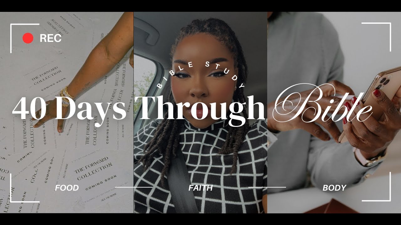 DAY 1 of 40: Days Through The Bible - YouTube