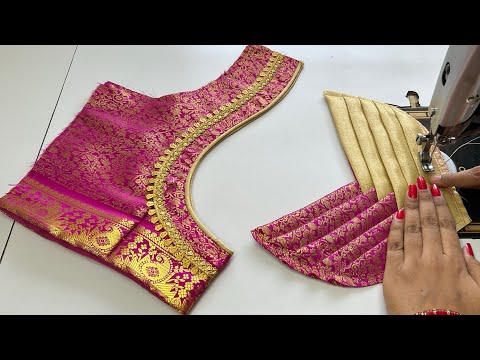 Blouse Designs || Blouse Ki Design || Cutting And Stitching Back Neck Blouse Design || Blouse