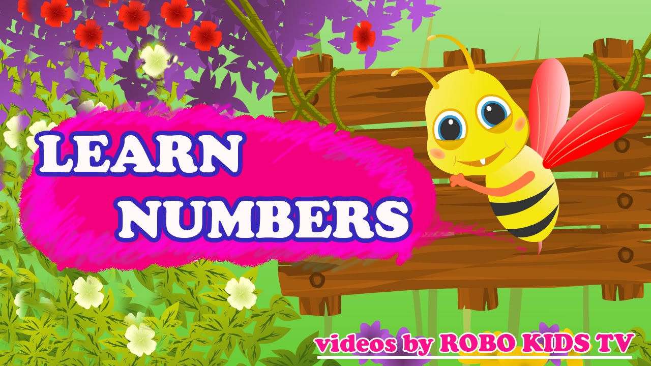Learning Numbers for Children | Cute Honey Bee Videos for Children ...