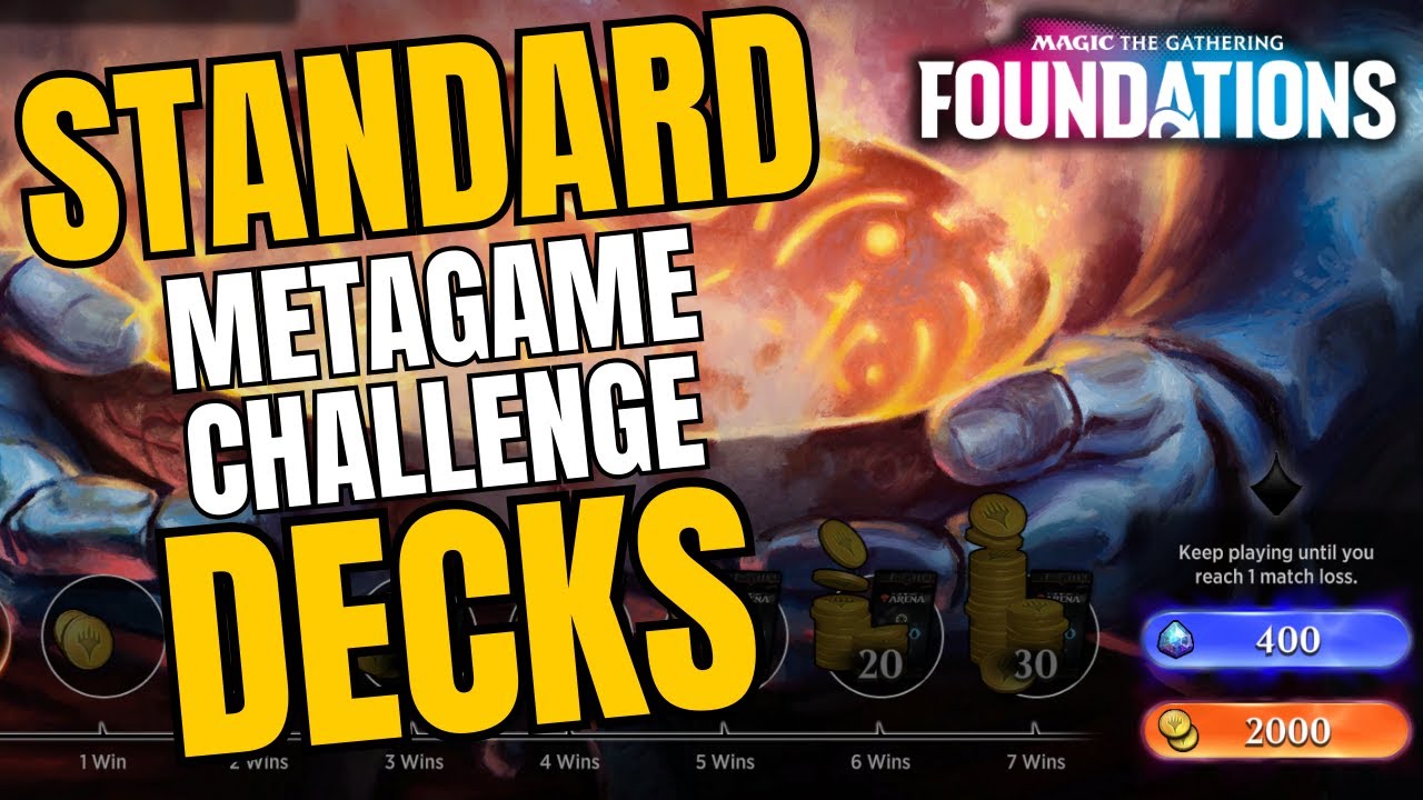 FARM FREE PACKS | Best Decks for MTG Standard Metagame Challenge - YouTube