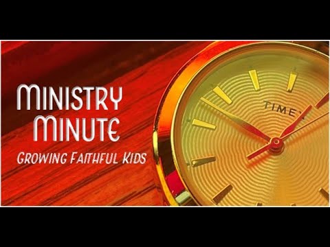 Ministry Minute, Growing Faithful Kids - Prayer - YouTube