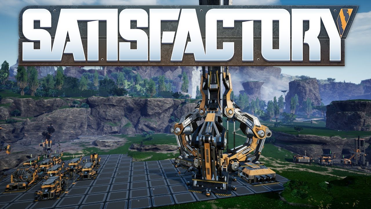 Satisfactory #4 - Space Elevator, Unlocking Tier 3 And 4 - YouTube