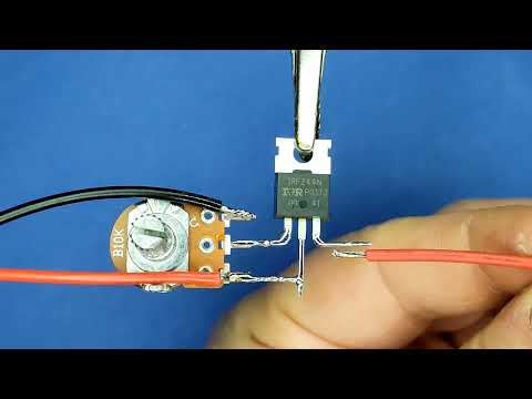 MOTOR HIZ KONTROL DEVRESİ  --  DC Engine Speed ​​Control Circuit