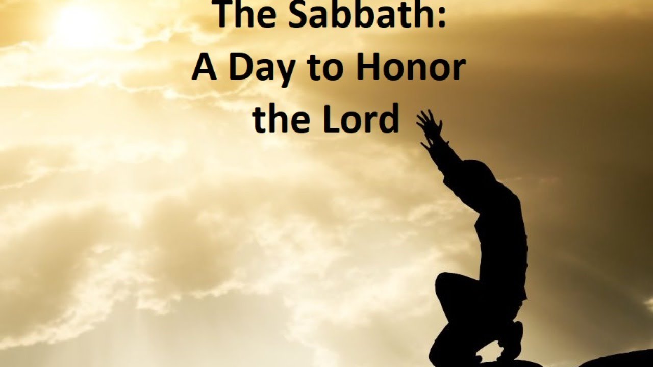 The Sabbath: A Day to Honor the Lord - Grace EBC - YouTube