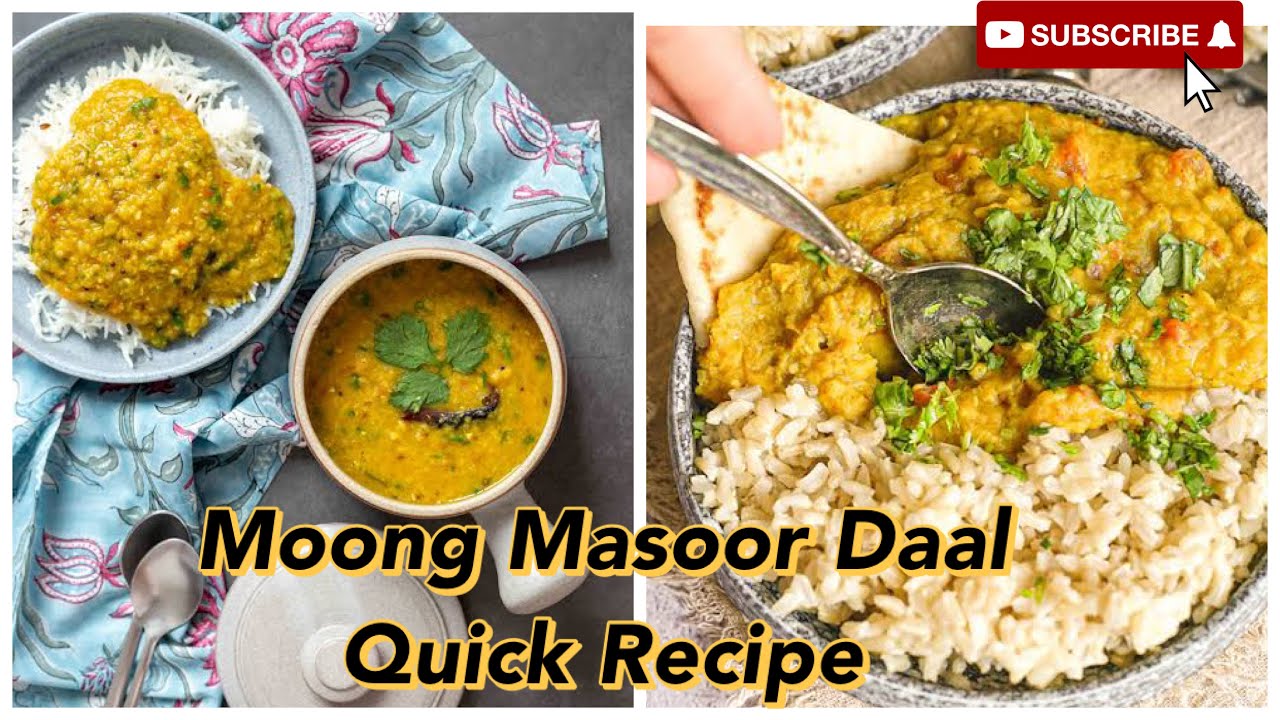 Moong Masoor Daal |Quick Recipe| @mummyyummybynoor @jamilaskitchen7002 ...