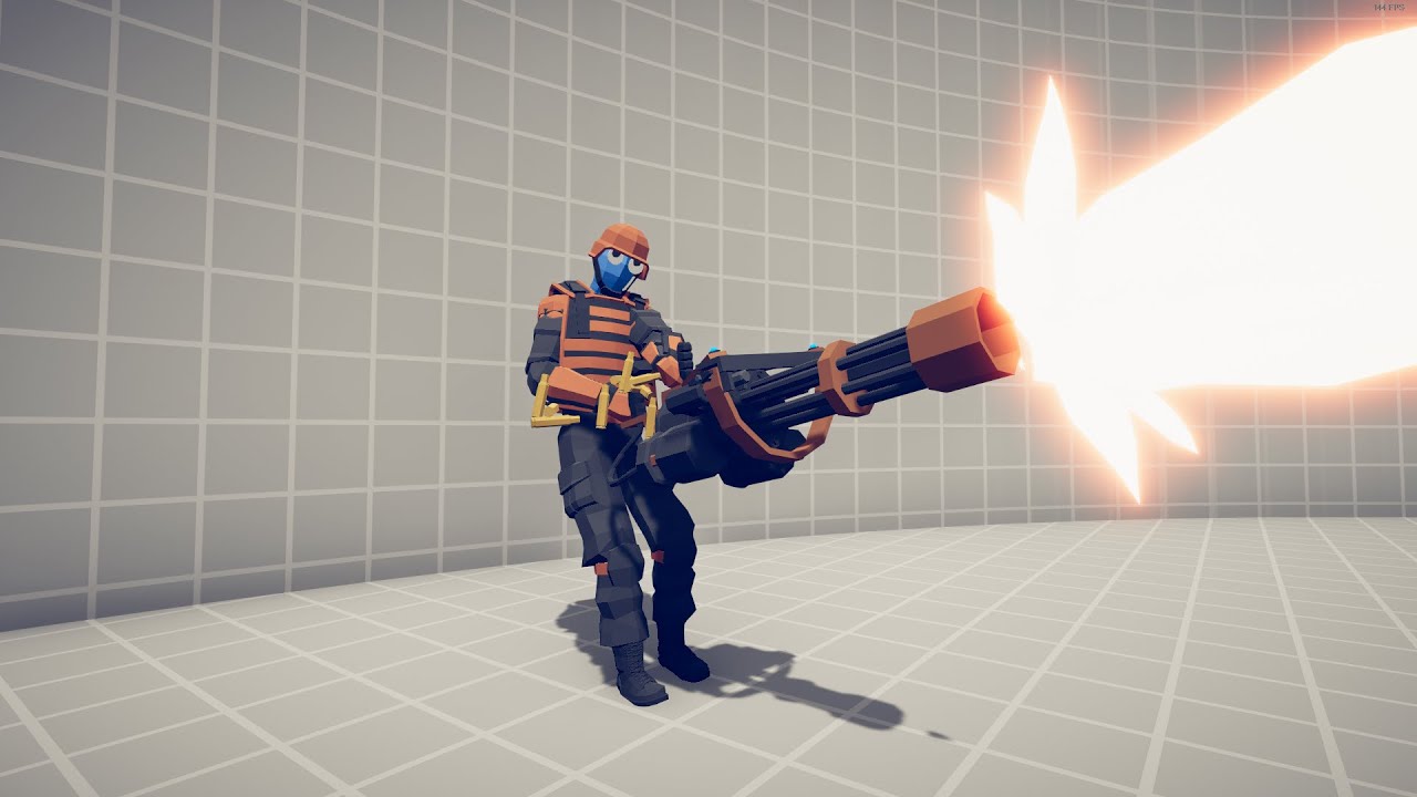 TABS | Taser Minigun Vs Every Units Totally Accurate Battle Simulator ...