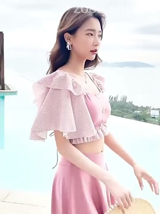 【商品紹介】水着 上下セット セパレート レディース 夏 ピンク/ブルー S/M/L/2L i2x16 LIKEZ #Shorts - YouTube