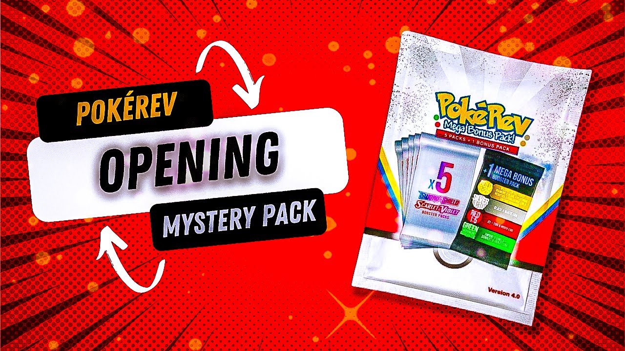 OPENING A POKÉREV MEGA BONUS MYSTERY PACK!! - YouTube