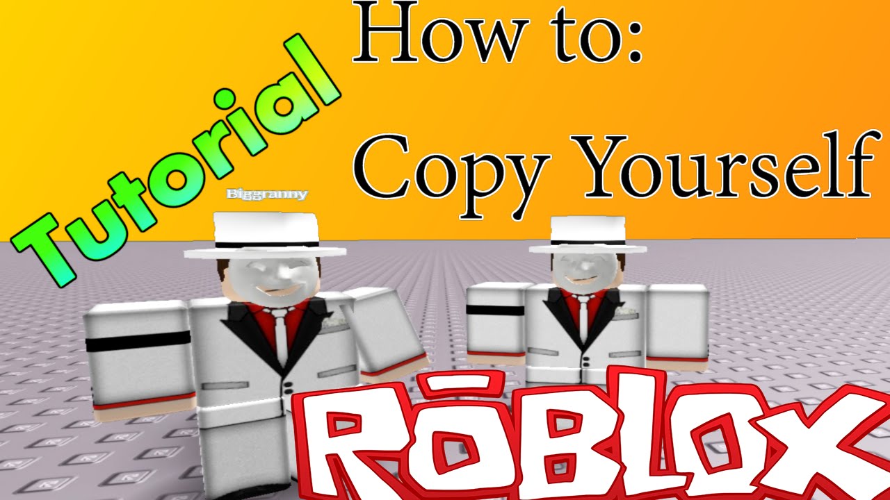 ROBLOX Tutorial: Copy/Model Yourself! | Commentary HD 2015 - YouTube
