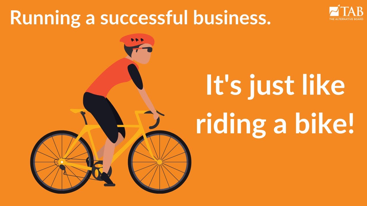 Running a Successful Business is Like Riding a Bike 🚲 - YouTube