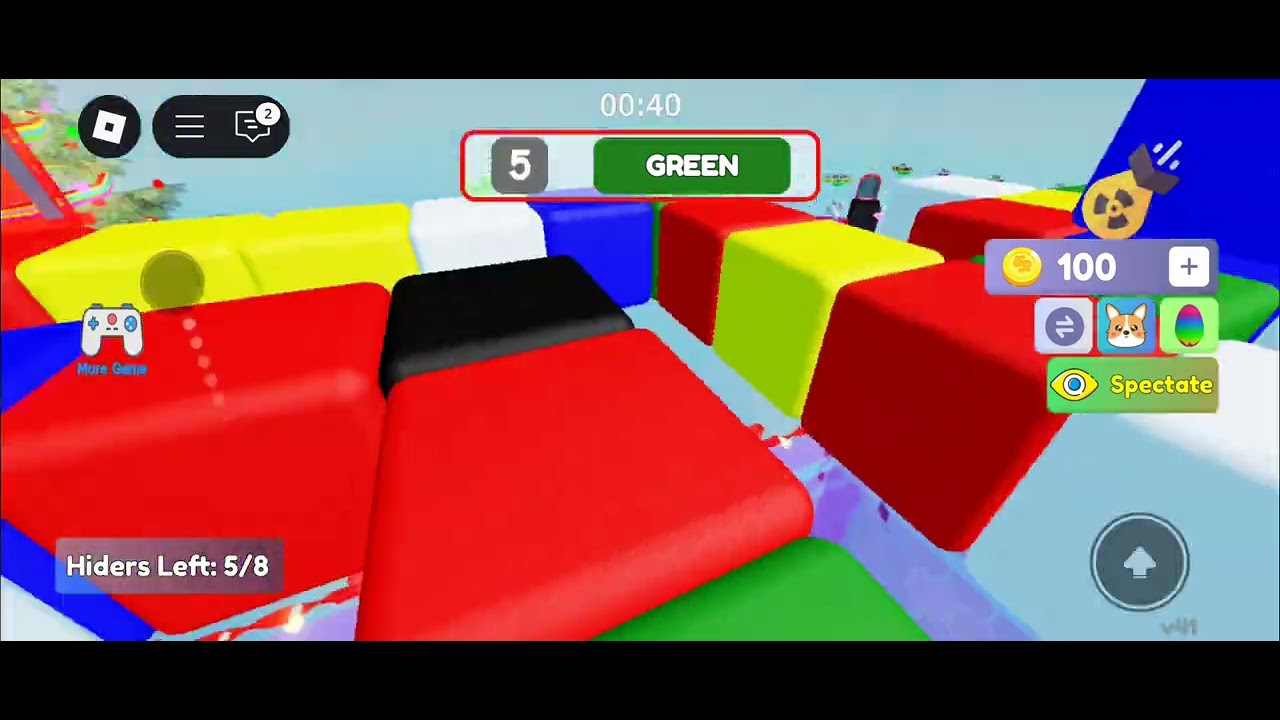 roblox game colour block. - YouTube