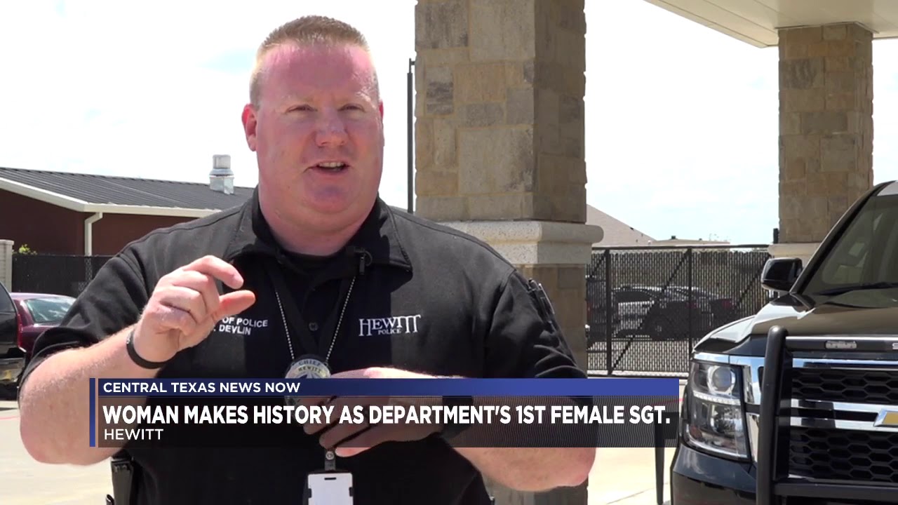Hewitt Police Department congratulates first female sergeant in Hewitt ...