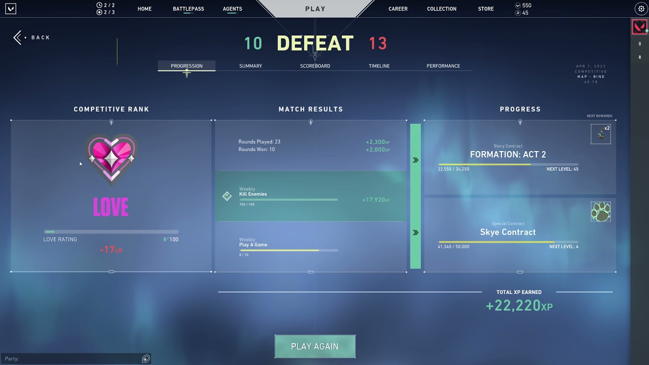 Love rank? Valorant - YouTube