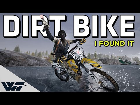 I FOUND THE DIRT BIKE - This new bike is INCREDIBLE - PUBG